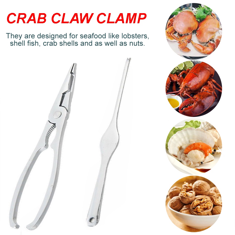 304 Stainless Steel Crab Claw Clamp Crab Needle Eating Crab Hairy Crab ...