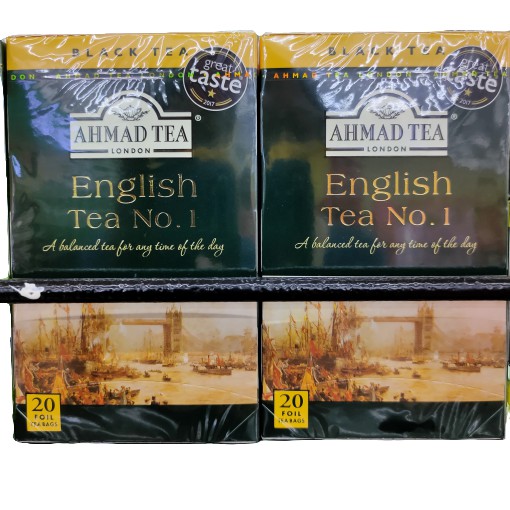 Ahmad Tea of London English Tea No. 1 20 tea bags | Shopee Malaysia