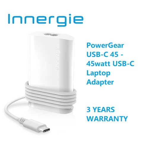 Innergie PowerGear USB-C 45 - 45watt USB-C Laptop Adapter | Shopee Malaysia