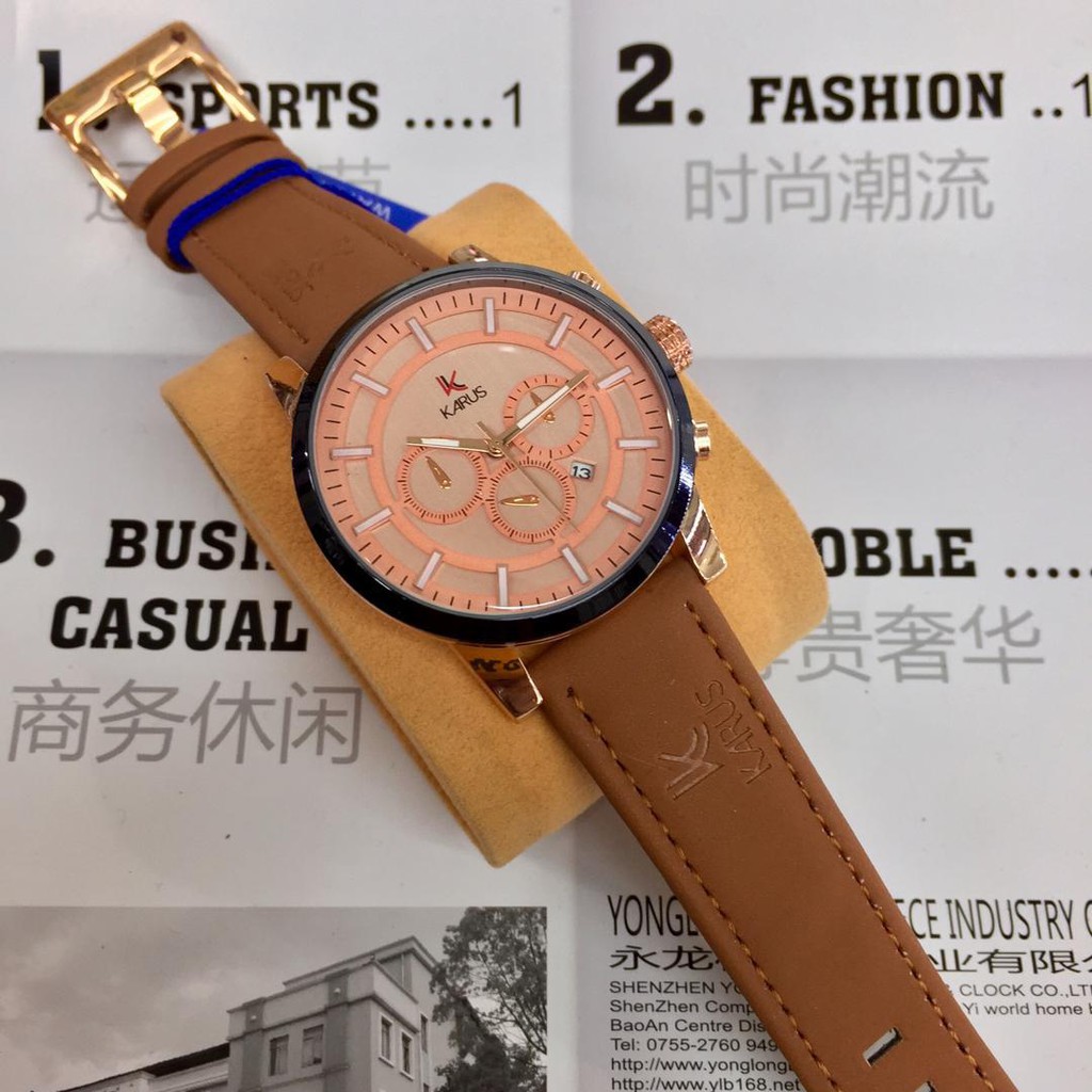 MEN'S WATCHES MEN'S ANALOGUE KARUS ORIGINAL ZK 13122019 031 | Shopee ...