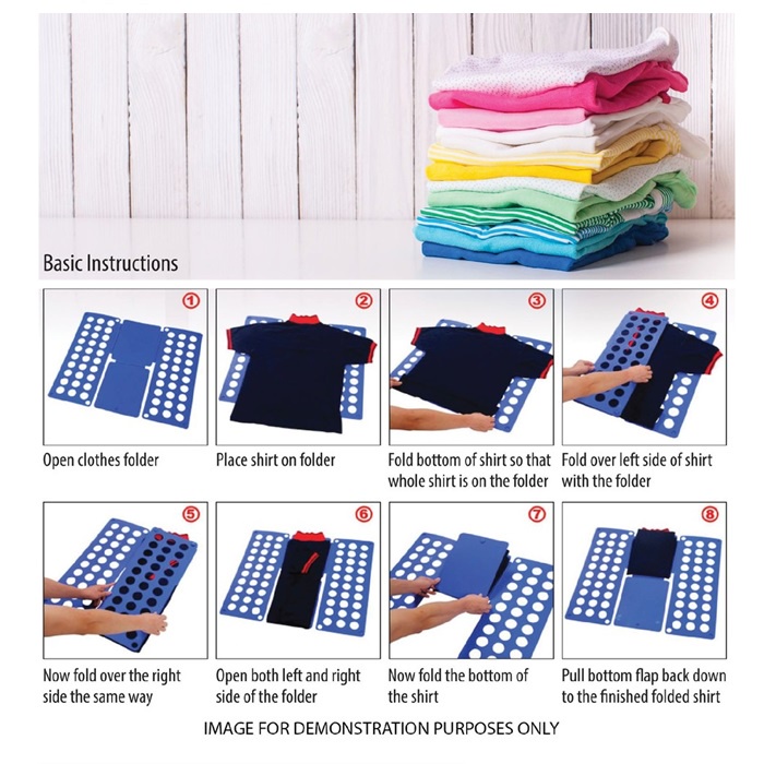 Viral Pelipat Baju Kid Learning Tool | Flipfold Board Shirt Flip Fold ...