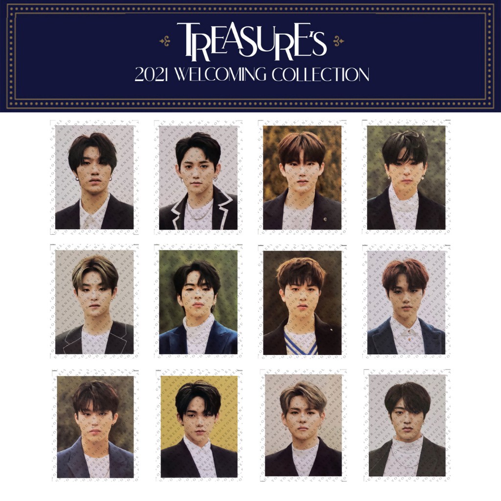 Id PHOTO SET TREASURE WELCOMING COLLECTION 2021 (UNOFFICIAL) | Shopee ...