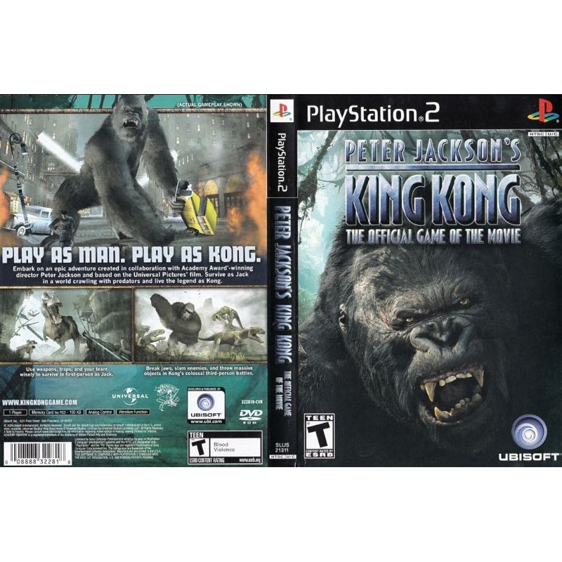 PS2 CD DVD GAMES (King Kong) | Shopee Malaysia