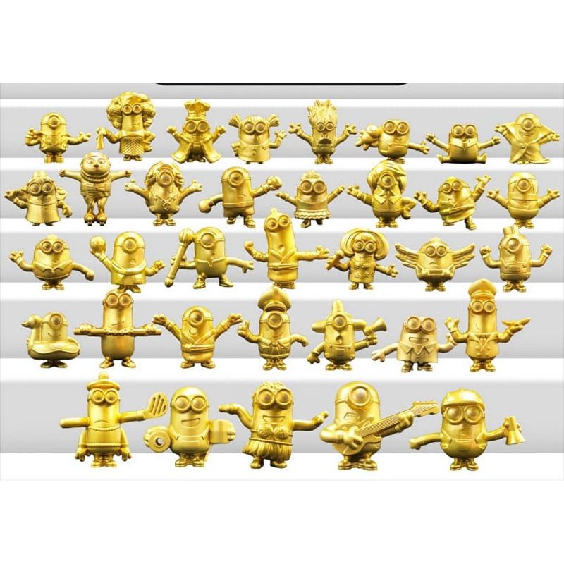 McDonald's Minion GOLD KING | Shopee Malaysia