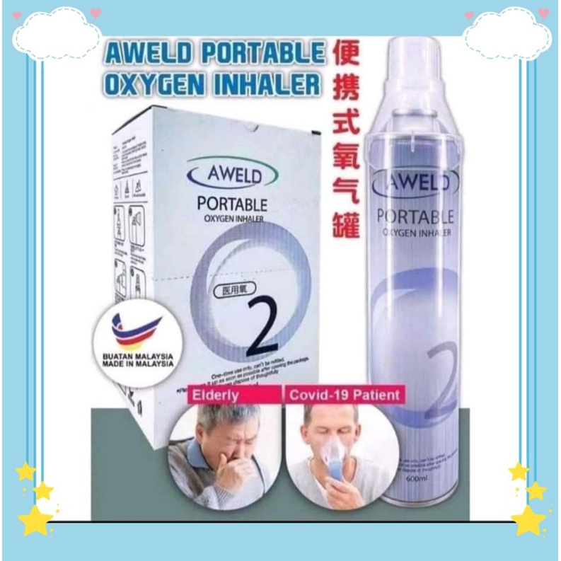 Portable Oxygen Inhaler 600ml 便携性氧气筒 | Shopee Malaysia