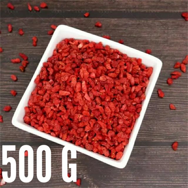 Freeze Dried Strawberry Granular 500g crunchy bite cake decoration ...