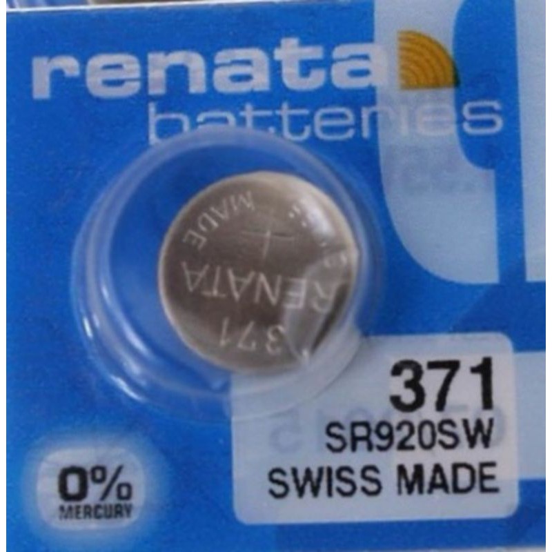 (Ready Stock) Renata 395 SR927SW 371 SR920SW SR920 sr920 Genuine ...