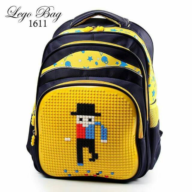 Child lego Backpack // School lego Backpack | Shopee Malaysia
