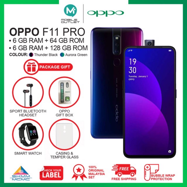 OPPO F11 Pro 64GB|128GB (OPPO Msia Set) | Shopee Malaysia