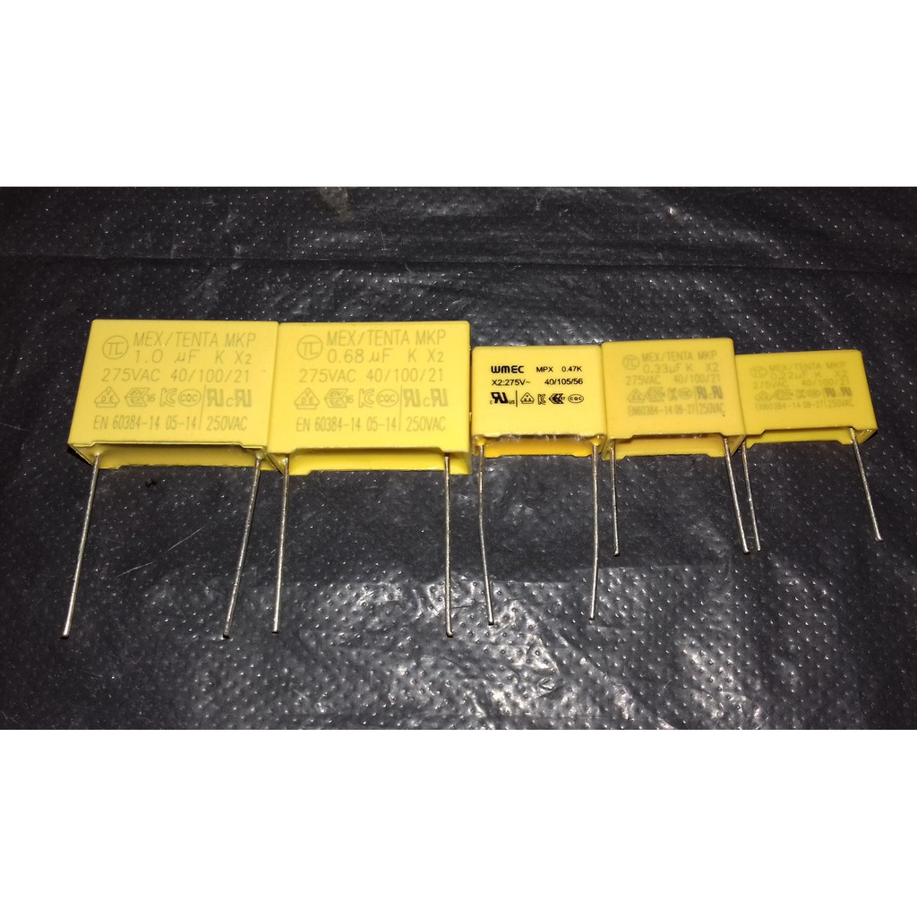 275V 275VAC CAPACITOR 0.001UF/0.01UF/0.022UF/0.047UF/0.1UF/0.15UF/0 ...