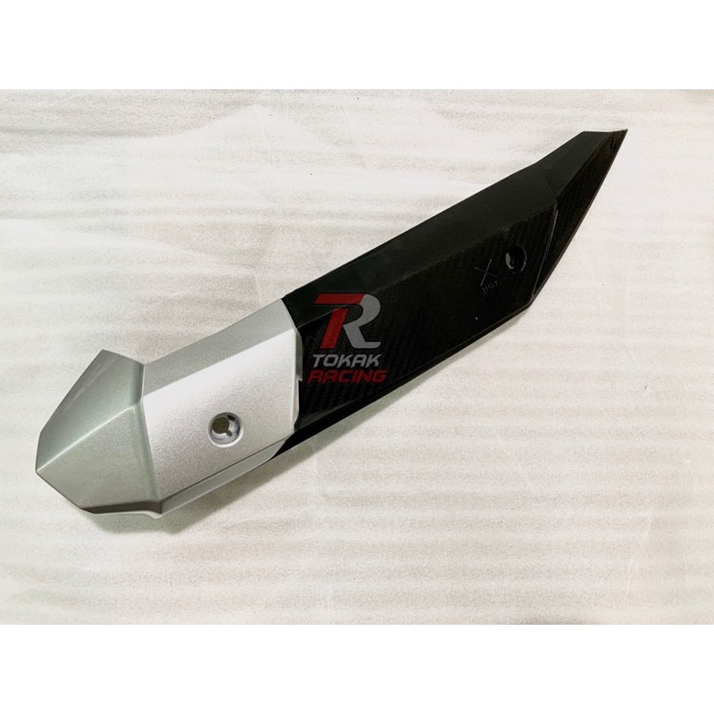 SYM VF3I 185 V1/V2/LE/V3 EXHAUST PIPE COVER MUFFLER PROTECTOR ORIGINAL ...