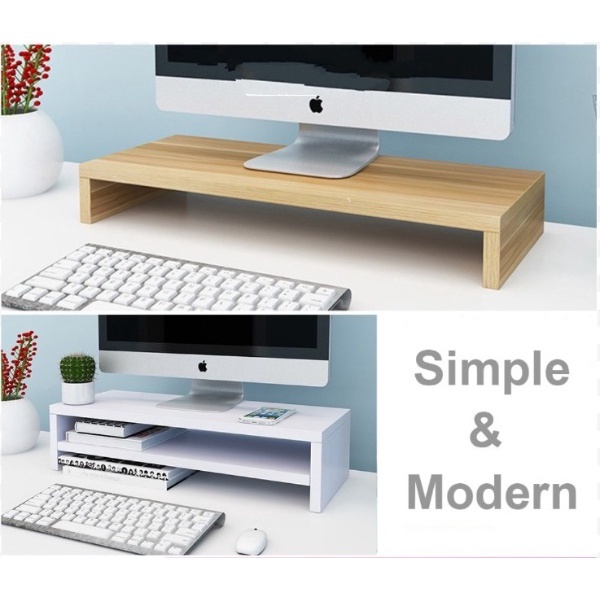 SF_ Computer Monitor Screen Increased Shelf Base Desktop Keyboard Rack ...