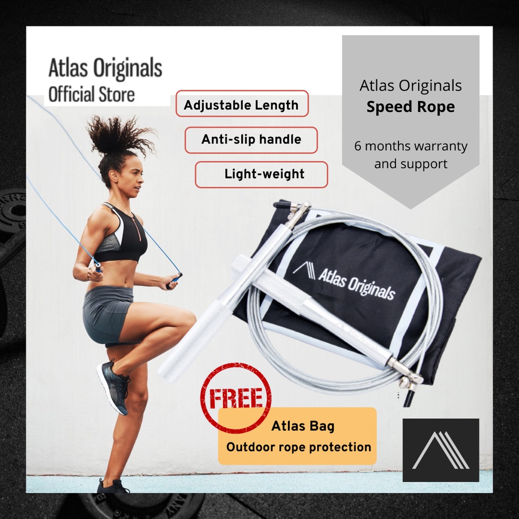 Atlas Originals Elite Speed Rope | Shopee Malaysia