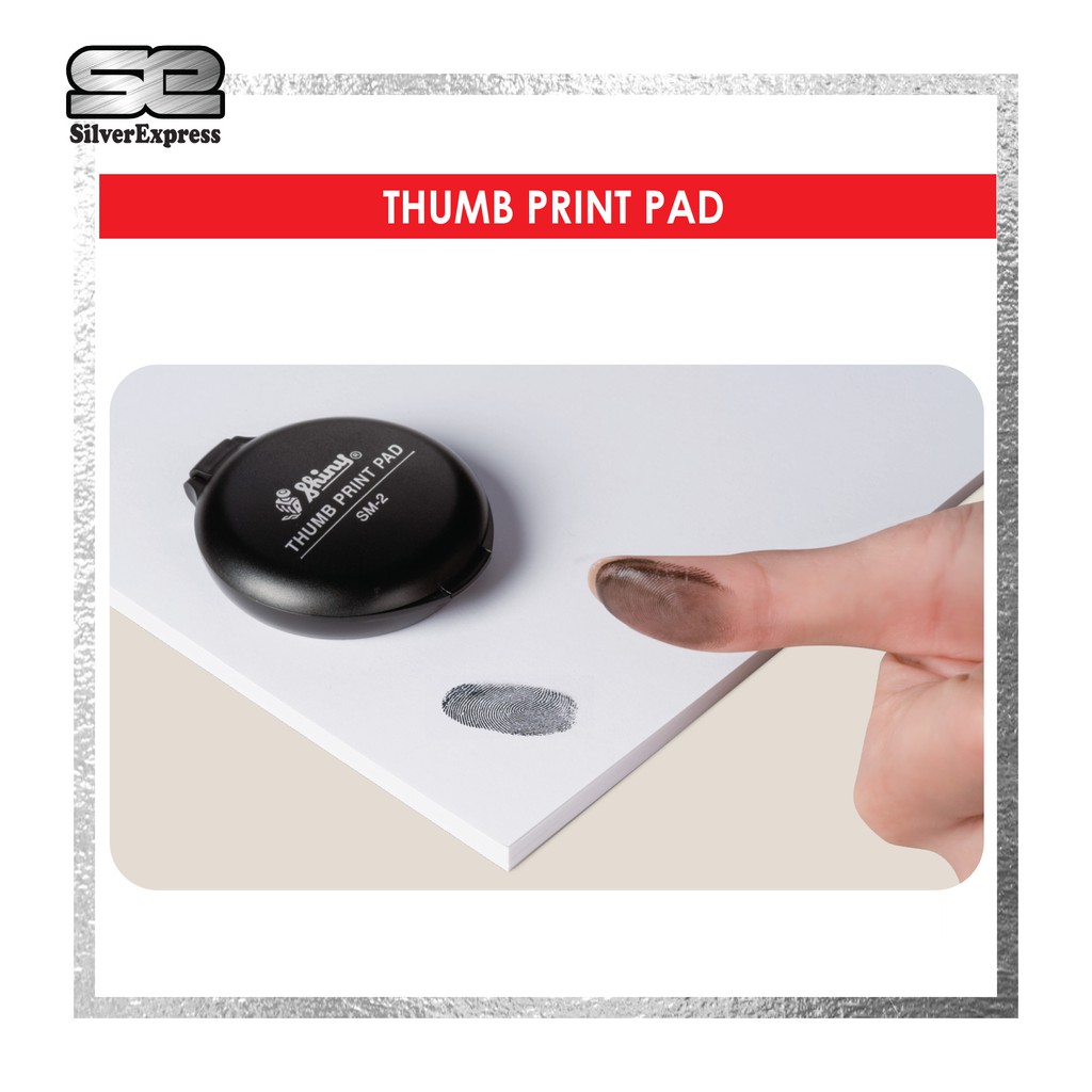 THUMB PRINT PAD / SM2 SHINY / SM-2 / PAD JARI / FINGER PRINT PAD ...