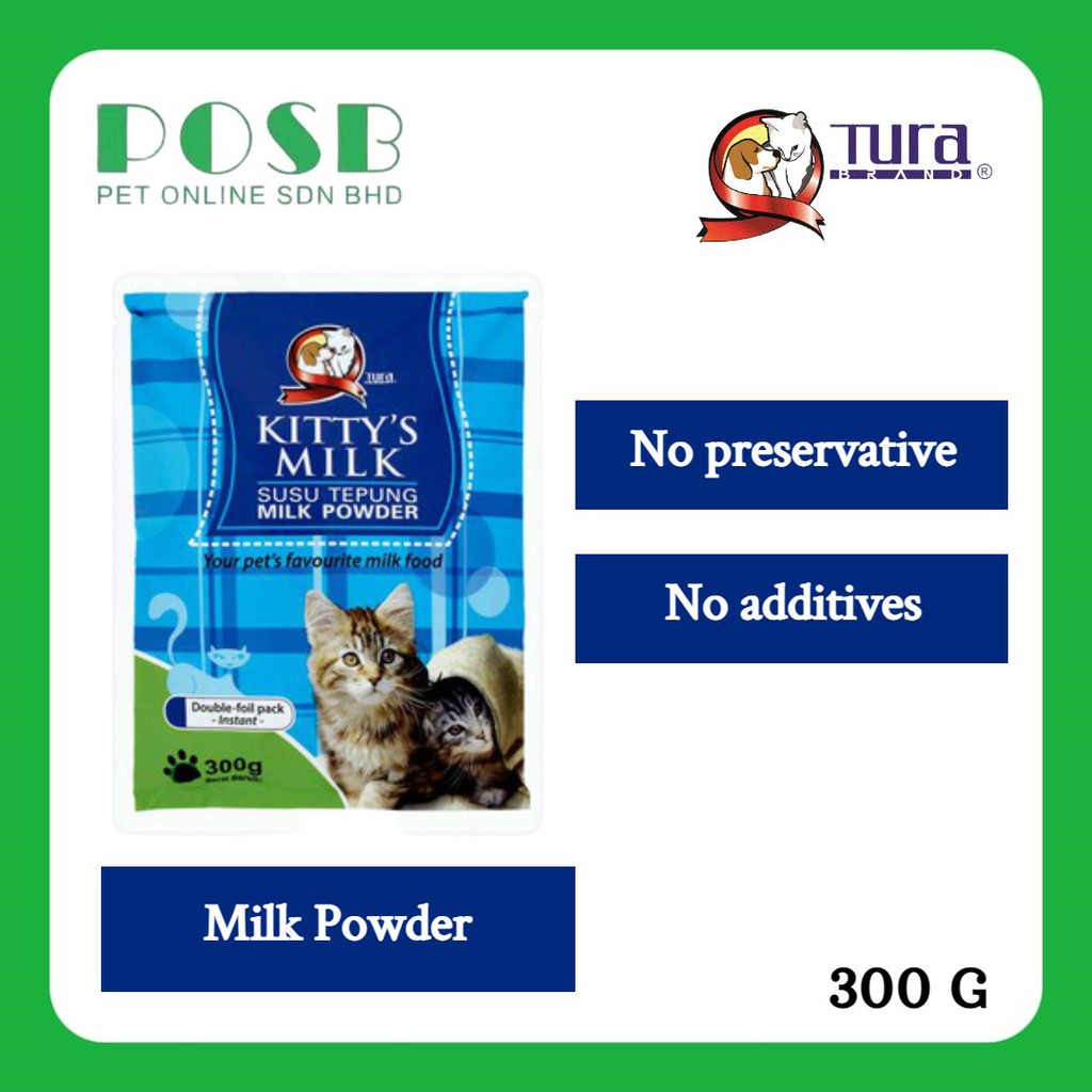 Tura Kitty’s Milk Powder / Cat Milk Powder / Tepung Susu Anak / Kucing ...