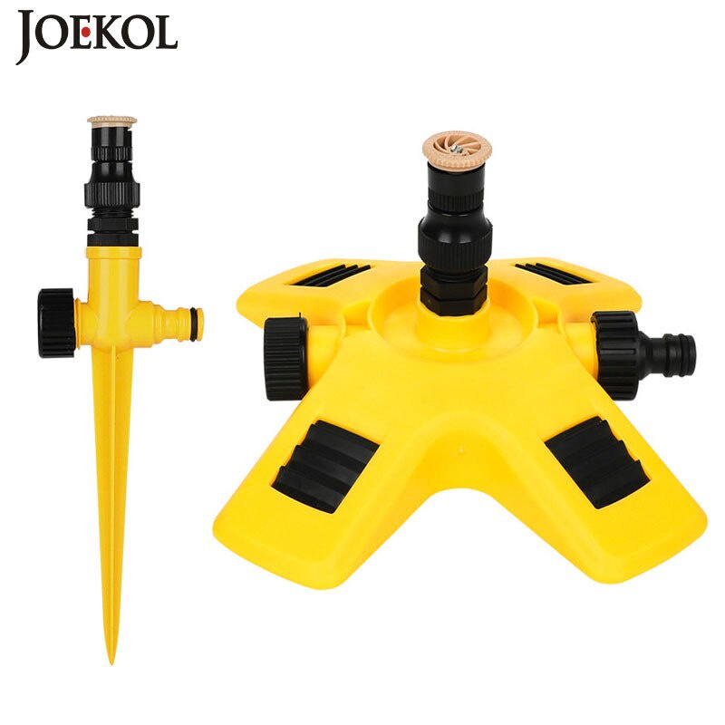 360 Degree Adjustable Garden Lawn Water Sprinklers System Quick ...