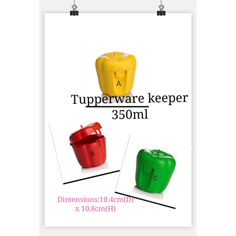 Tupperware Pepper Keeper 350ml (1piece) | Shopee Malaysia