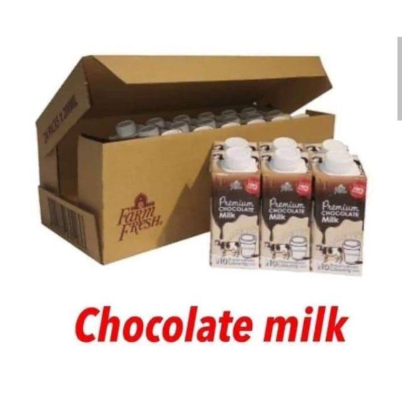 FARM FRESH UHT CHOCOLATE MILK 200ML*24 | Shopee Malaysia