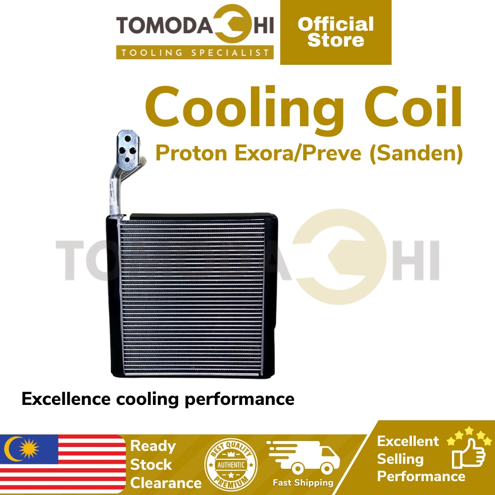 TOMODACHI Air Cond Cooling Coil Aircond Proton Exora Preve SANDEN ...
