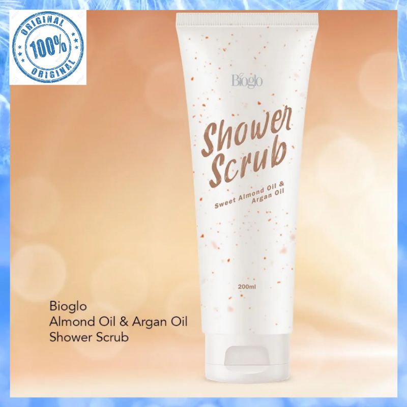 Cosway Bioglo Shower Scrub Sweet Almond Oil & Argan Oil (200ml) 98987 ...