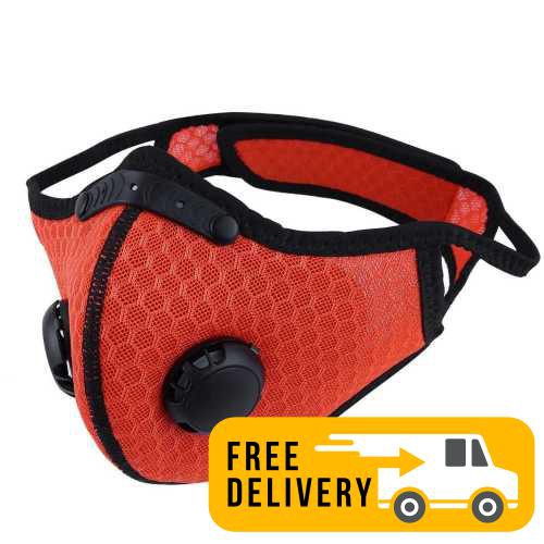 Cycling masks (Orange) | Shopee Malaysia