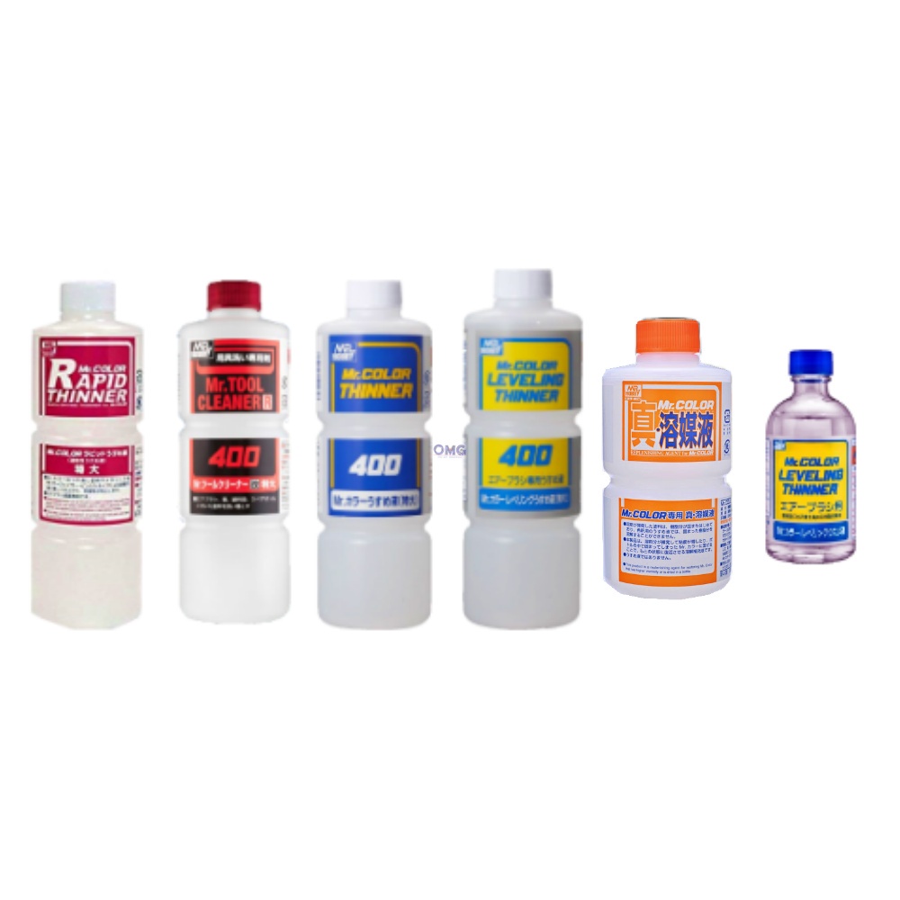 Paint Mr Hobby Solvent Thinner Series (Thinner / Leveling Thinner ...