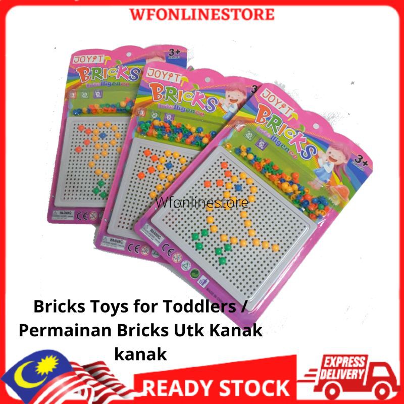 Early Learning Kids Educational Push Button Blocks Gift Permainan kanak ...