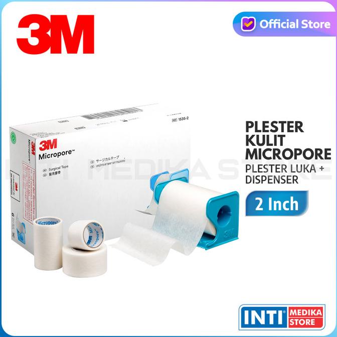 Sell 3M - 2 Inch MICROPORE Skin Plaster + Dispenser | Wound Plaster ...
