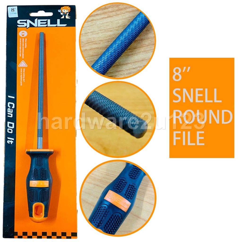 SN17 316 321 322 Snell Handy Flat File 6/8Inch Durable High Hardness ...