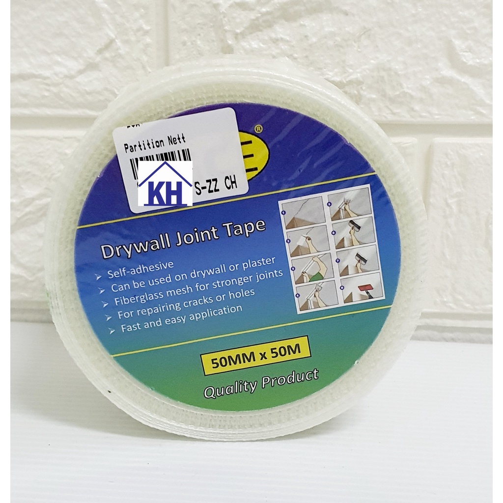Self-Adhesive Drywall Joint Tape / Partition Nett / FiberGlass Tape ...
