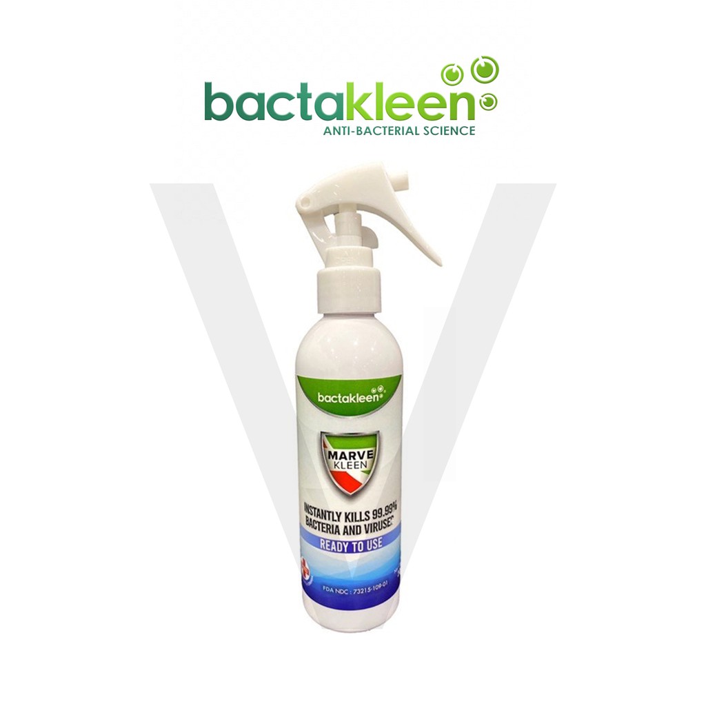 🚫🦠BACTAKLEEN® Marvekleen Disinfectant Solution Sanitizer Anti-Bacteria ...