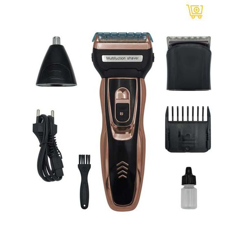 3 dalam 1 Rechargeable Shaving Machine Hair Cutting Gunting Rambut ...