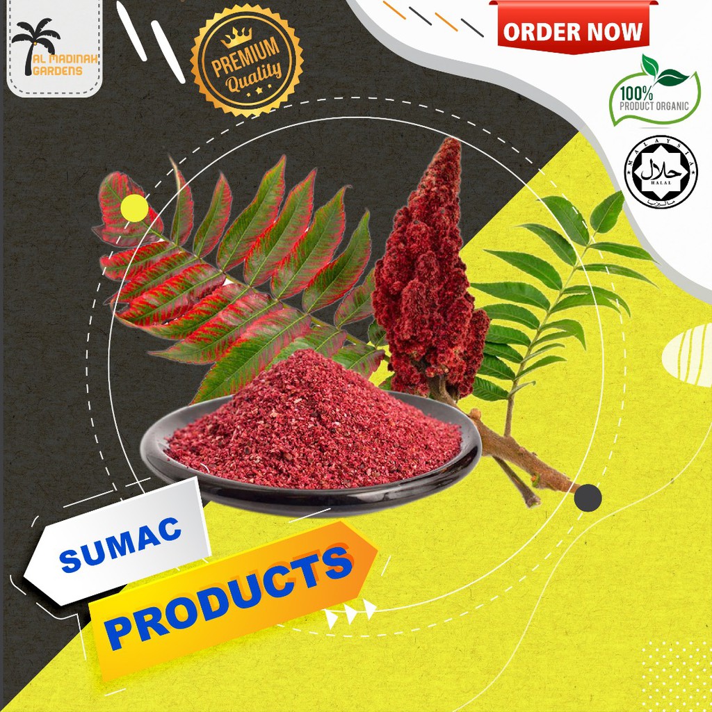SUMAC POWDER 100G/ PREMIUM QUALITY | Shopee Malaysia