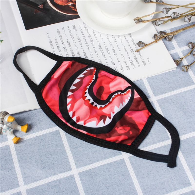 Face Mask Hipster Topeng Mulut Mouth Mask NASA BAPE Bathing Ape ...