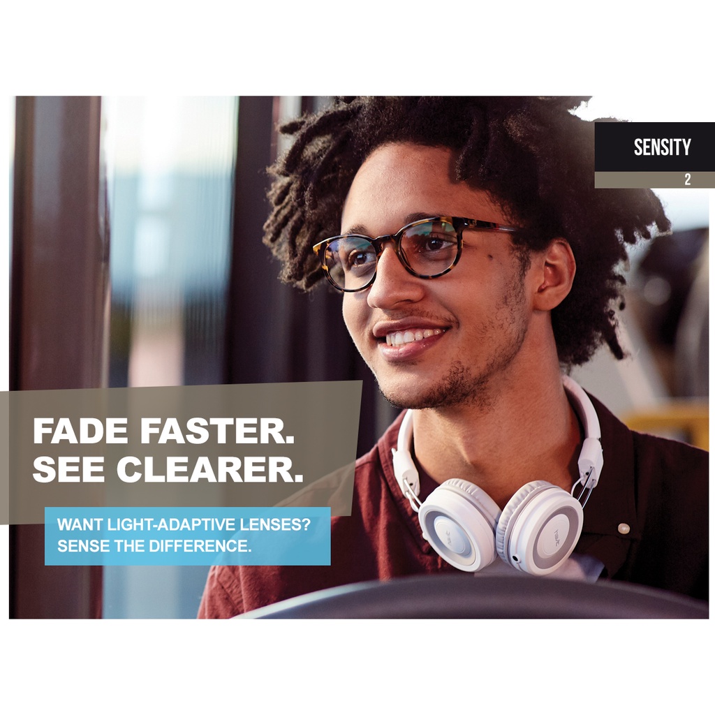 Hoya Sensity 2 Photochromic Lens , Price is in Per Pair | Shopee Malaysia