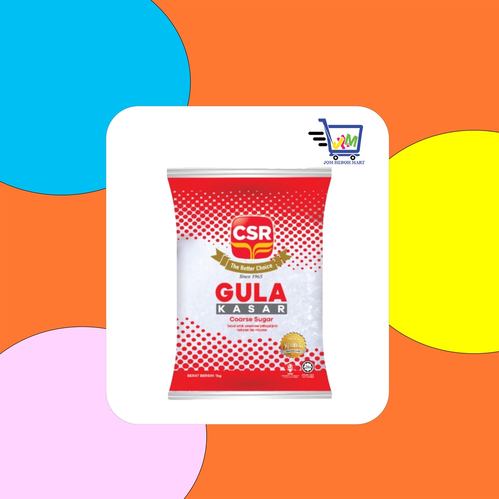 Csr Gula Kasar / Coarse Sugar / 1kg | Shopee Malaysia