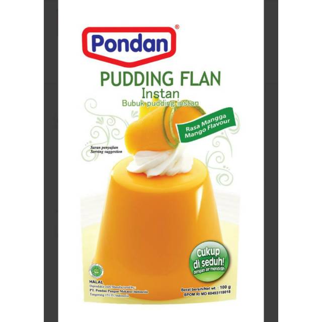 Pondan Pudding Flan 100g | Shopee Malaysia