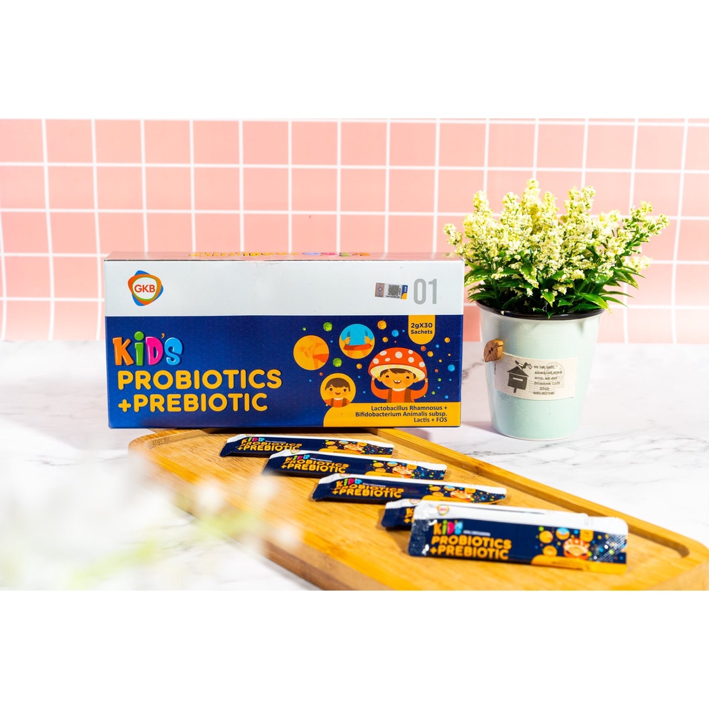 GKB Kids Probiotic + Prebiotic 2g x 30s (EXP: 11/2026) - For digestion ...