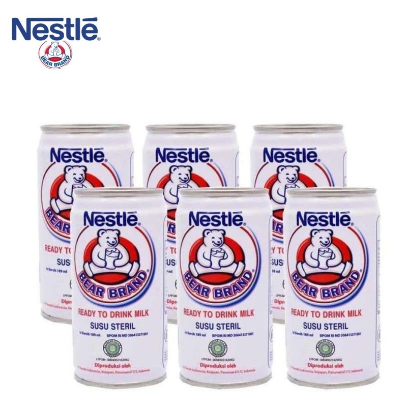 💥[NEW!]💥 NESTLE Susu Beruang / Bear Brand Milk ~ 189ml | Shopee Malaysia