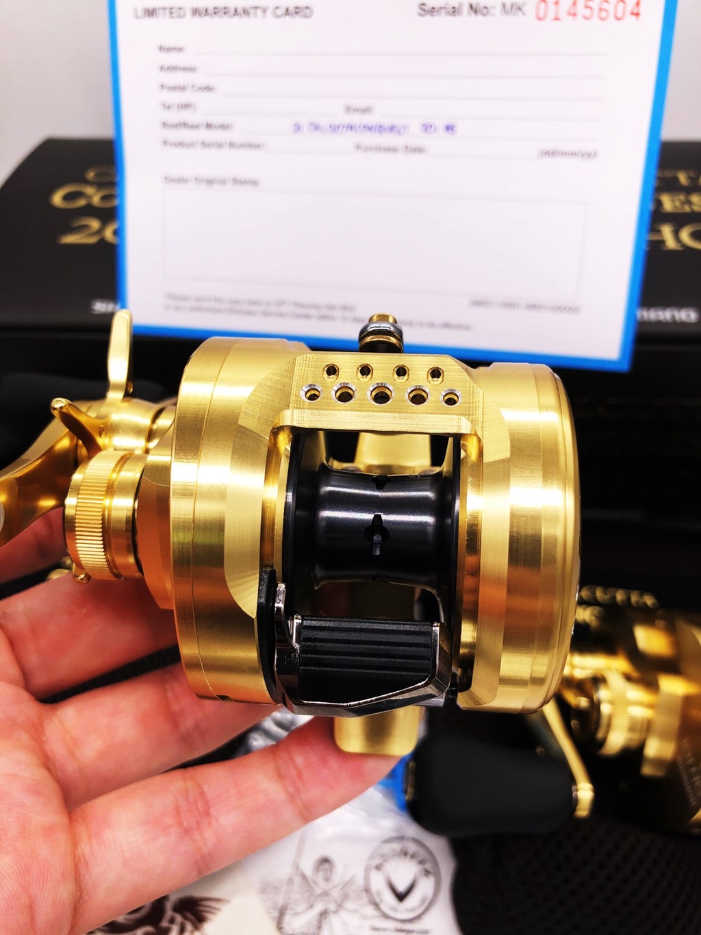 SHIMANO 2021 CALCUTTA CONQUEST 101HG, 201HG CASTING REEL WITH ORIGINAL 1 YEAR LOCAL WARRANTY ...