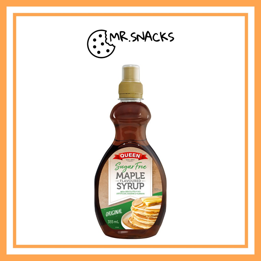 Queen Sugar Free Maple Flavoured Syrup Original 355ml | Shopee Malaysia
