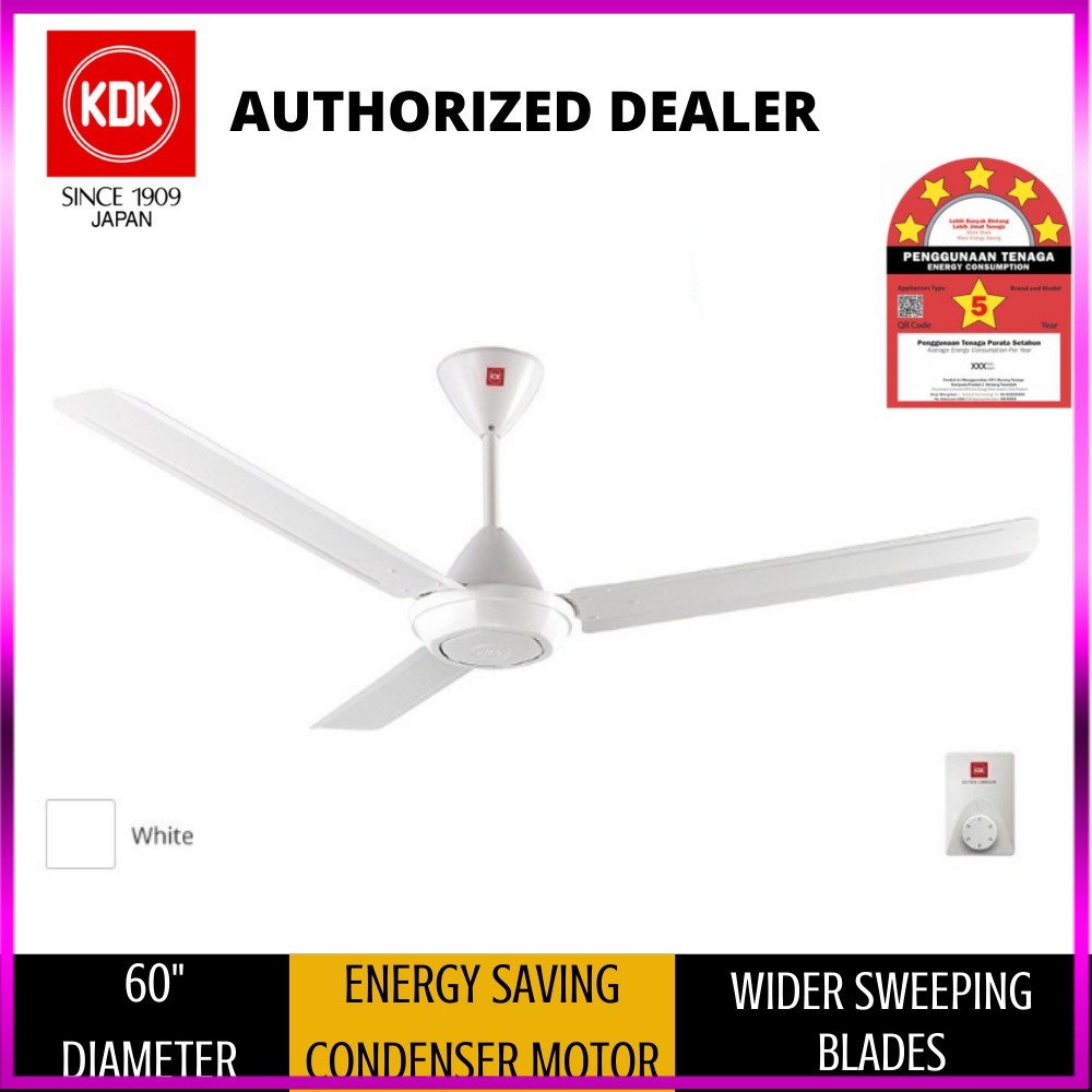KDK CEILING FAN 60'' K15V0 | Shopee Malaysia