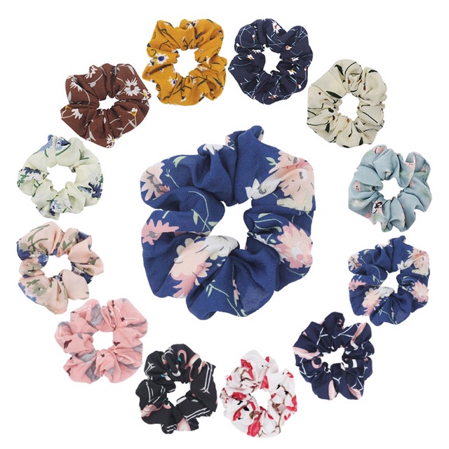 Getah Rambut Kain Lembut | Cloth Hairband | Ikat Sanggul Kain (1 psc ...