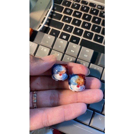 Artisan Sirius Red Blue Clone Keycap Keyboard Button decorates Lionvn ...