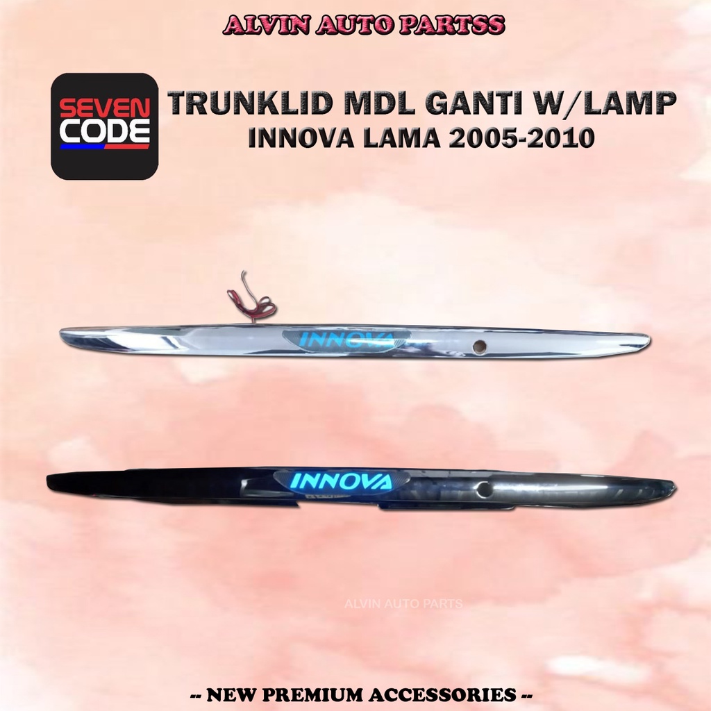 Old INNOVA TRUNK 2005-2010 CHANGE MODELS - TRUNK OF INNOVA W/LAMP ...