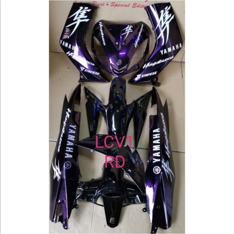 Genuine HLD Yamaha LCV1 / LC135 V1 HAYABUSA Sticker Tanam Coverset ...