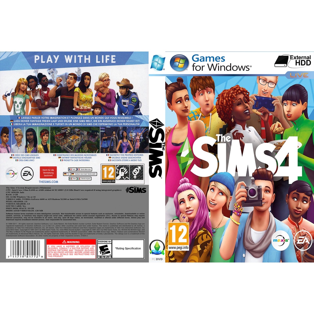 The Sims 4: Deluxe Edition – v1.110.294.1020 + All DLCs (2024) PC GAME ...