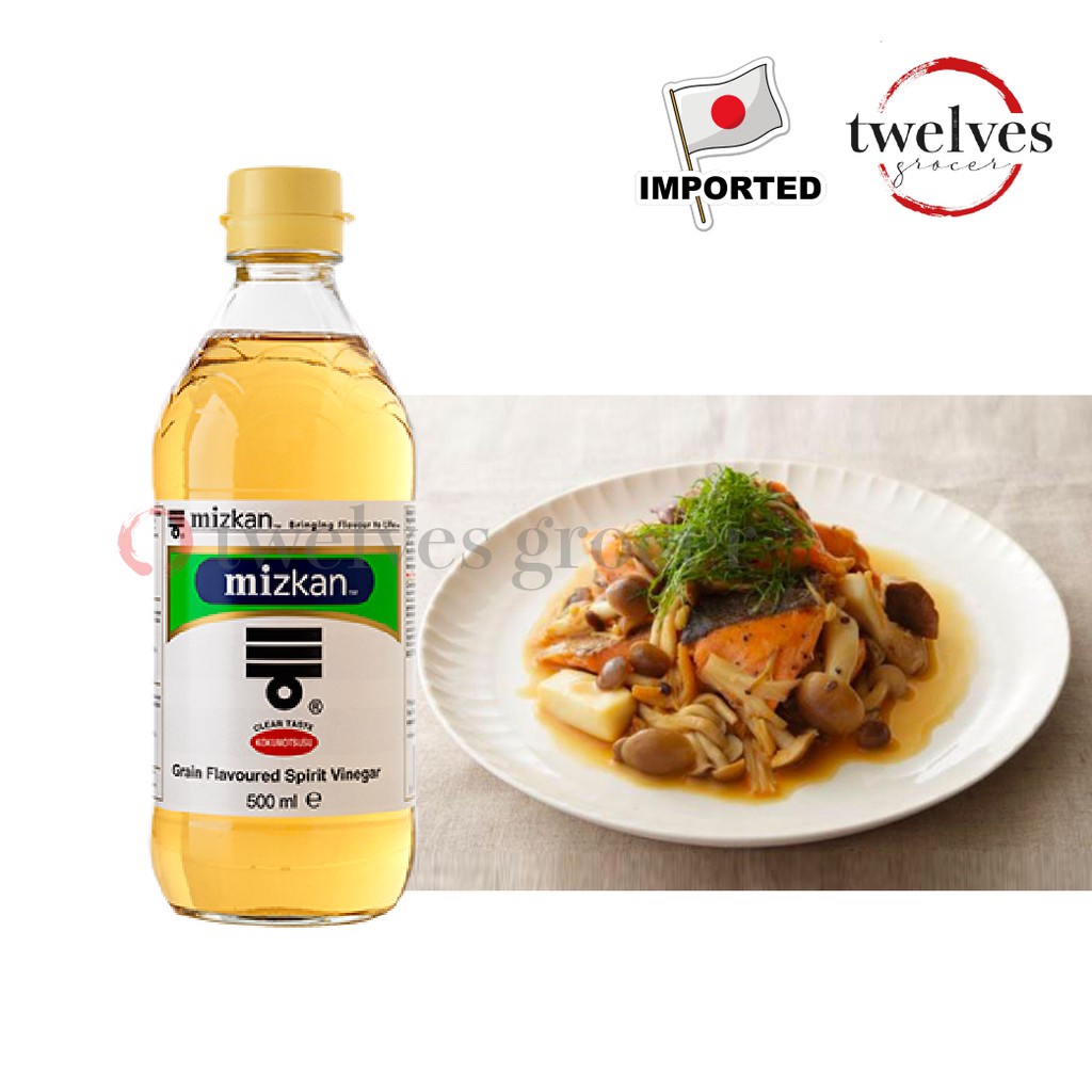 Japanese Vinegar Mizkan Kokumotsu Su Rice & Grain Vinegar 500ml Japan Sushi Vinegar Cuka Sushi ...
