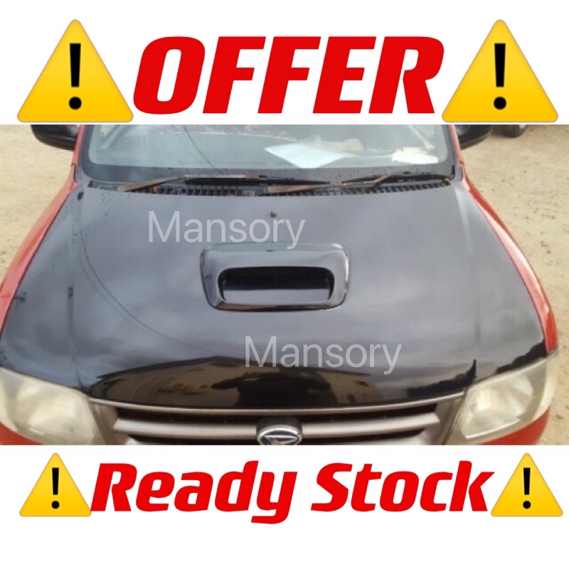 !🎉FREE SHIPPING 🎉‼️READY STOCK ‼️air vent scoop hood bonnet daihatsu mira L700 kelisa cuore gino ...