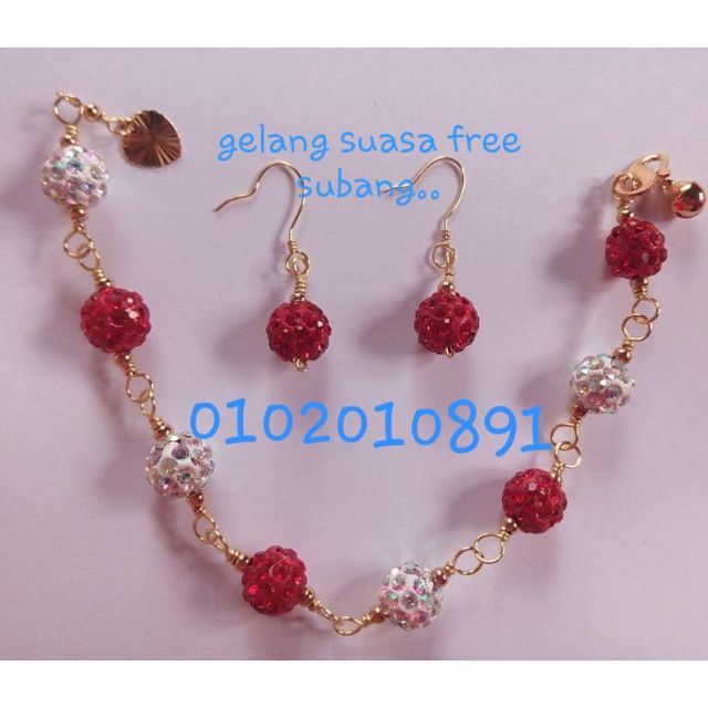 👉GELANG TANGAN MAS SUASA OFFER FREE SUBANG 😍😍🤗 | Shopee Malaysia
